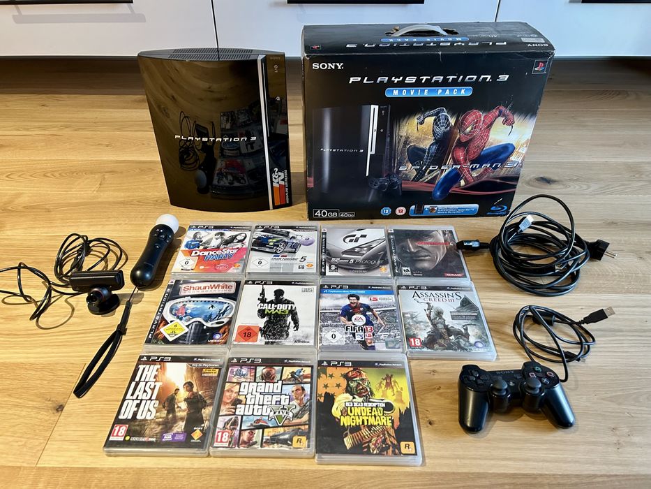 Плейстейшън 3 с много и игри и оригинална опаковка Playstation 3 PS3 гр. София Манастирски ...