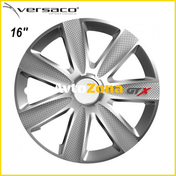 16" Тасове за джанти Versaco Carbon GTX - Silver гр. София 7-ми 11-ти километър • OLX.bg