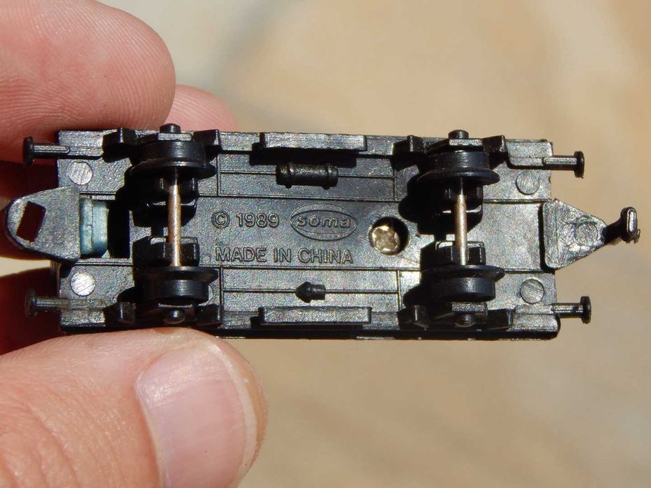 Macheta vagon cisterna tren petrolier fab Soma 1989 plastic Bucuresti ...