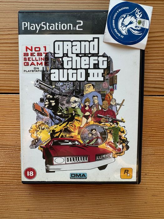 Grand Theft Auto GTA III Playstation 2 PS2 гр. София Хиподрума • OLX.bg