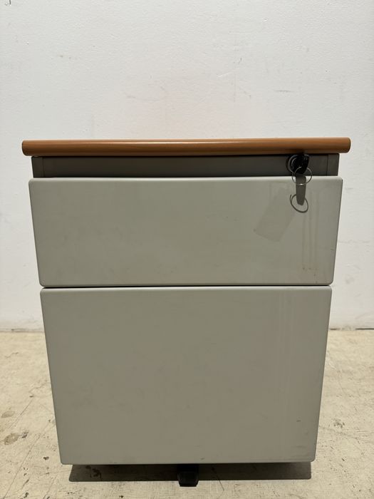 18 Buc. Rollbox Metalic Steelcase; Casetieră; Mic Dulap Birou tip Cub ...