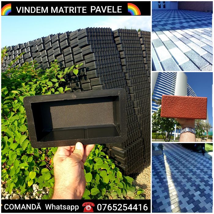 MATRITE PAVAJ POLIPROPILENA forme beton meserias montaj constructi ale ...