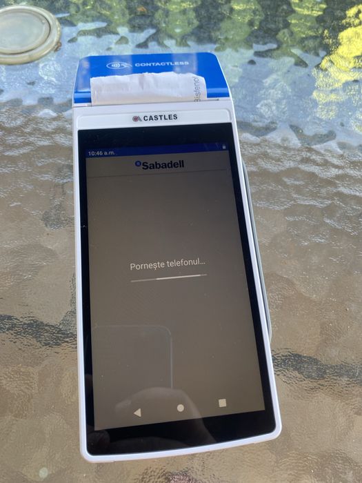 Terminal POS mobil android Castles Saturn 1000 Focsani • OLX.ro
