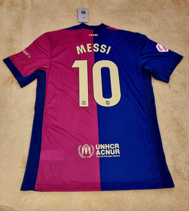 Tricou Barcelona 2024/25 Nou - Messi - Fan version - XL Ilfov Popesti ...