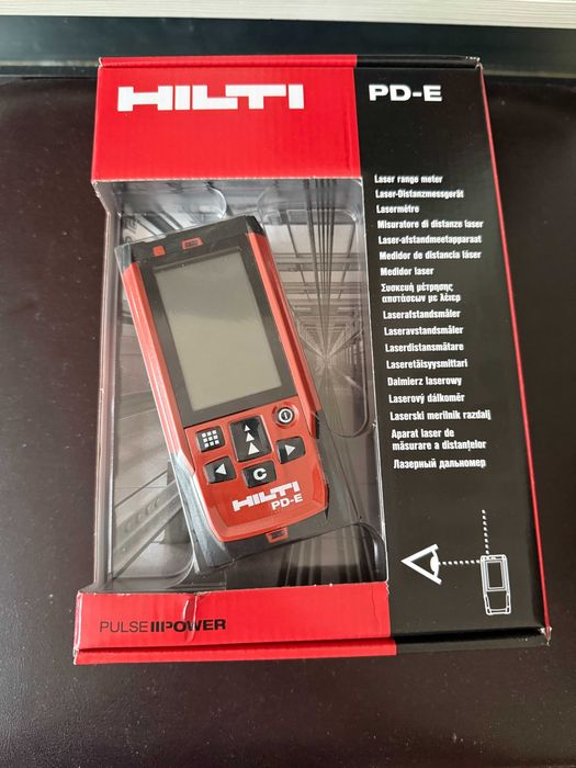 Telemetru cu Laser Hilti PD-E pentru interior si exterior NOU Oradea • OLX.ro