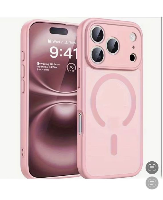 Iphone 17 17 PRO 17 PRO MAX AIR Husa Magsafe Plastic Camera Acoperita ...