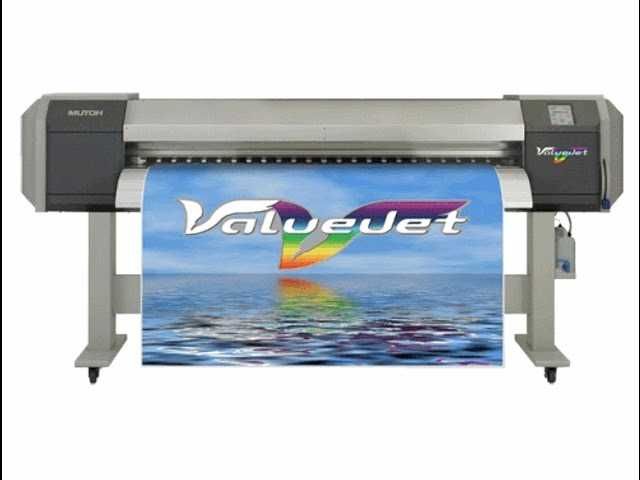 MUTOH valuejet 1604 - широкоформатна екосолвентна машина - 1400 лв гр ...