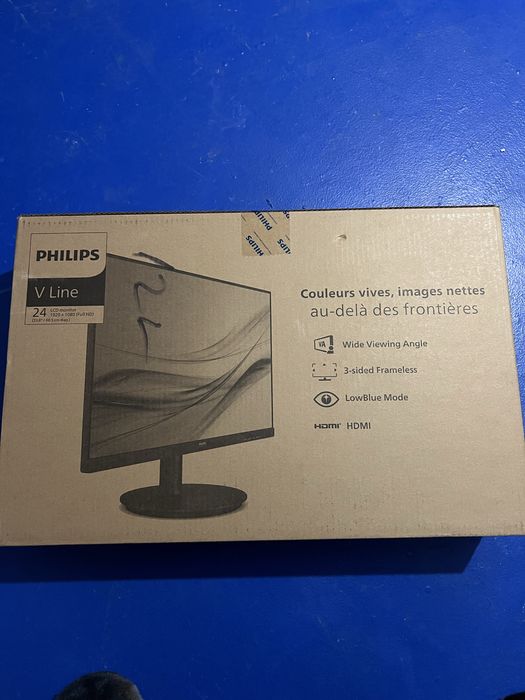 Monitor philips 24 inch 75 hz nou, sigilat Sibiu • OLX.ro