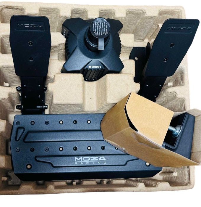 MOZA R3 Racing+ Pedals + Volan ES Formula Wheel Galati • OLX.ro