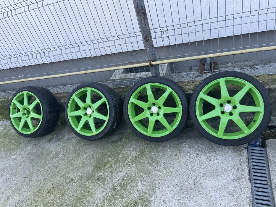 Jante R17 5x100 (Audi A3 , seat leon ,ibiza , golf 4 etc ) Curtea de ...