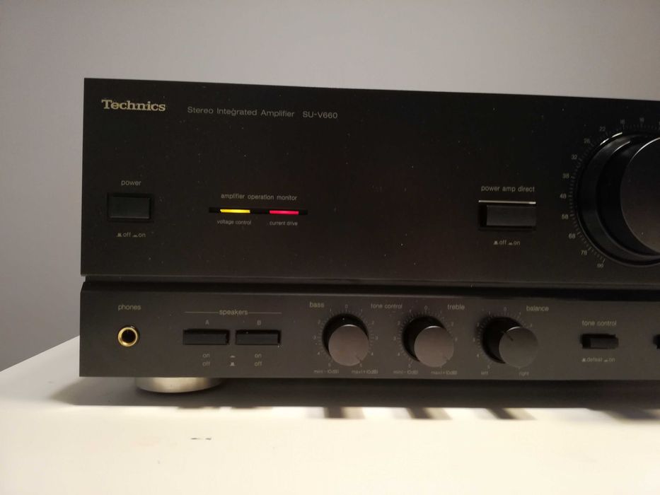 Amplificator Stereo TECHNICS SU-V660 (2x90 watts) - Impecabil/ Japan ...