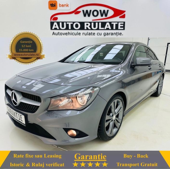 MERCEDES BENZ CLA 200 2015 2.2D E5 GARANTIE Rate Avans 0 Doar Cu Bulet ...