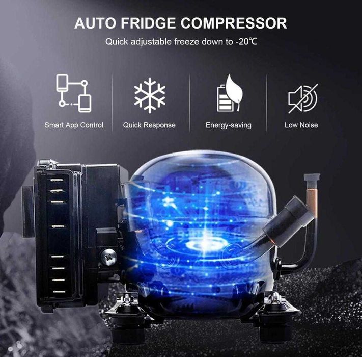 Frigider Portabil/Camping/Cabana/Rulota 26/30/40/50/75L 12v-24v-220 ...