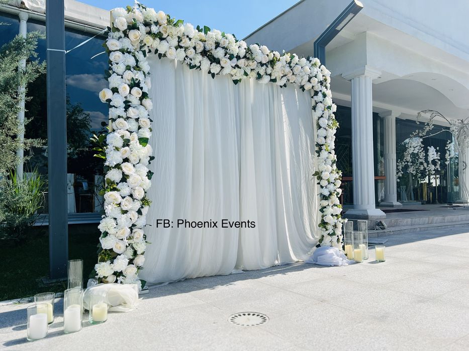 Panou foto photocorner photowall nunta botez cununie eveniment ...