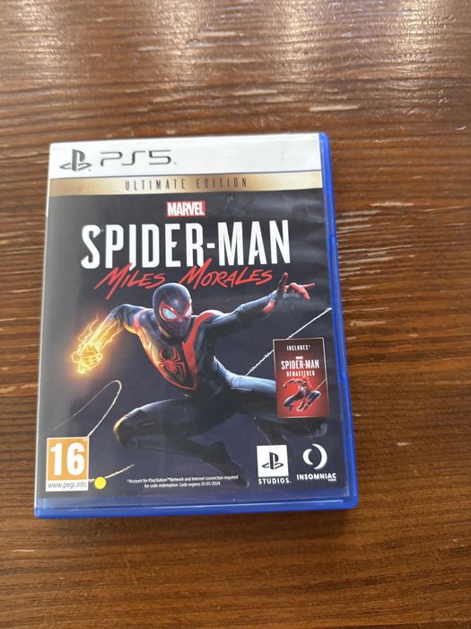 Spider-man Miles Morales Ultimate edition ps 5 гр. Шумен Бялата пръст • OLX.bg