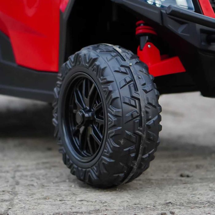 UTV electric Gladiator pt 2 copii, bluetooth, roti moi EVA,180W Cluj ...