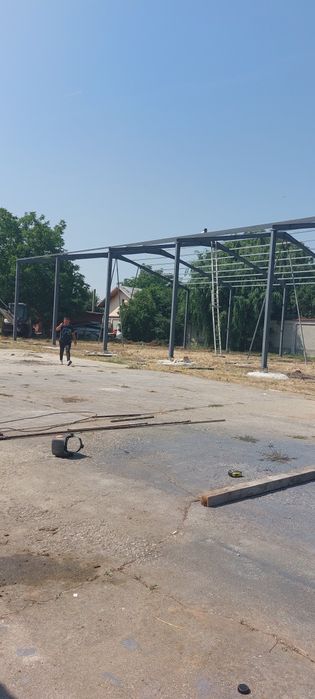 Ferme Metalice structura metalica 10cu28m profile ipe 200 dor facem pe ...