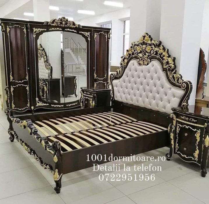 Dormitor baroc ciocolată Targu-Mures • OLX.ro