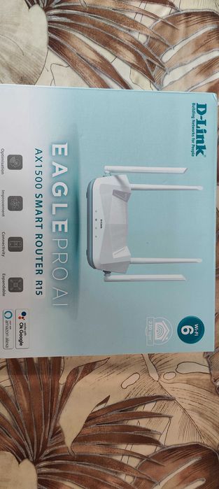 Нов D-Link EAGLE PRO AI AX1500 Smart Router R15 гр. София Младост 4 • OLX.bg