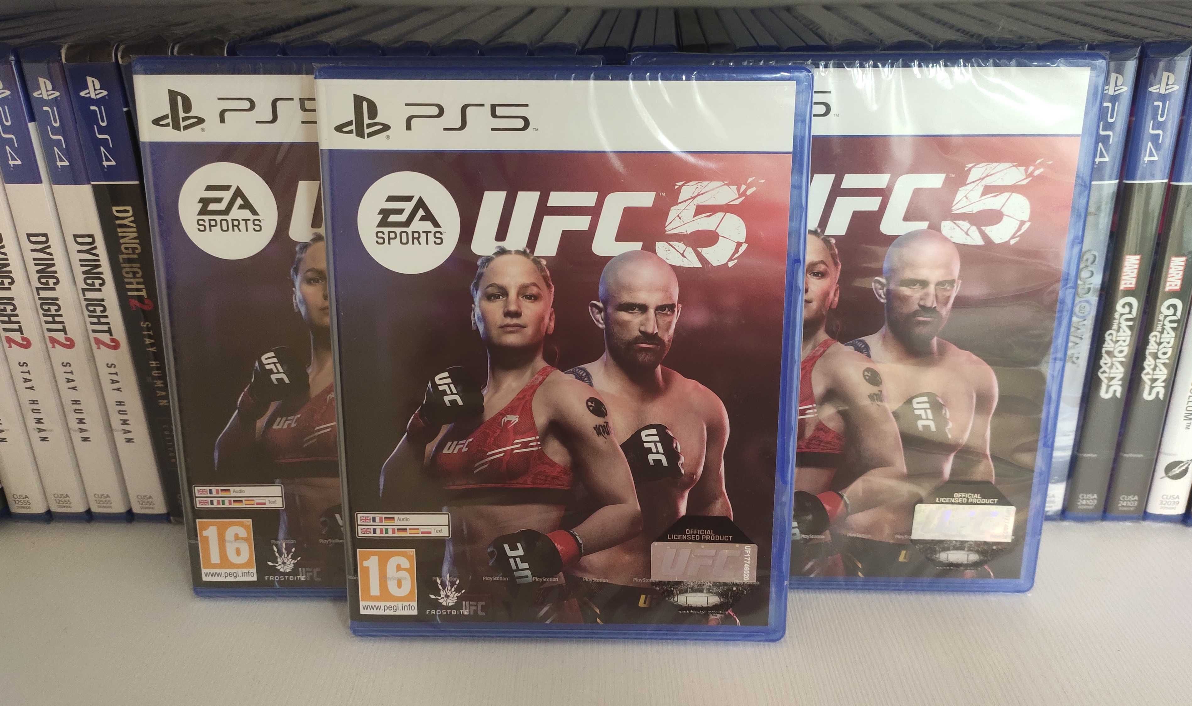 [ps5] ! Най-Ниска Цена ! EA Sports UFC 5 / Чисто НОВИ гр. Пловдив ...