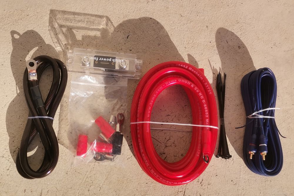 KIT SET Cabluri Subwoofer Auto Amplificator Statie 25 mm2 Gaesti • OLX.ro