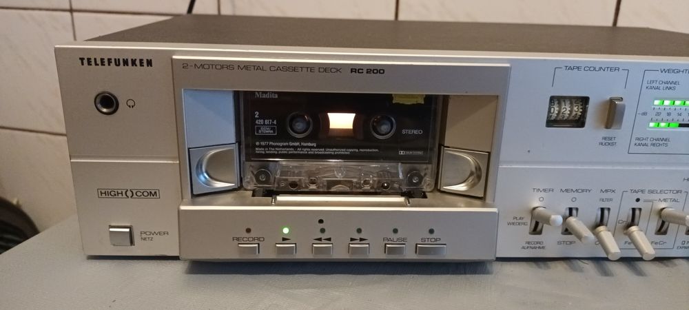 Casetofon deck Telefunken model RC 200 Timisoara • OLX.ro