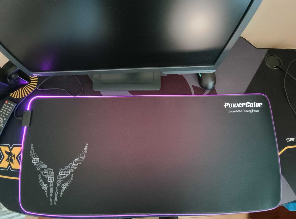 PowerColor Red Devil RGB Mouse Pad гр. Смолян Горно Райково • OLX.bg