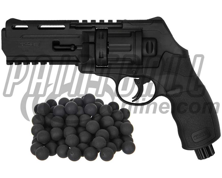 Revolver CO2 ~PUTERNIC~ 25 J!!cu Munitie Cauciuc FULL AUTO!! Pistol ...