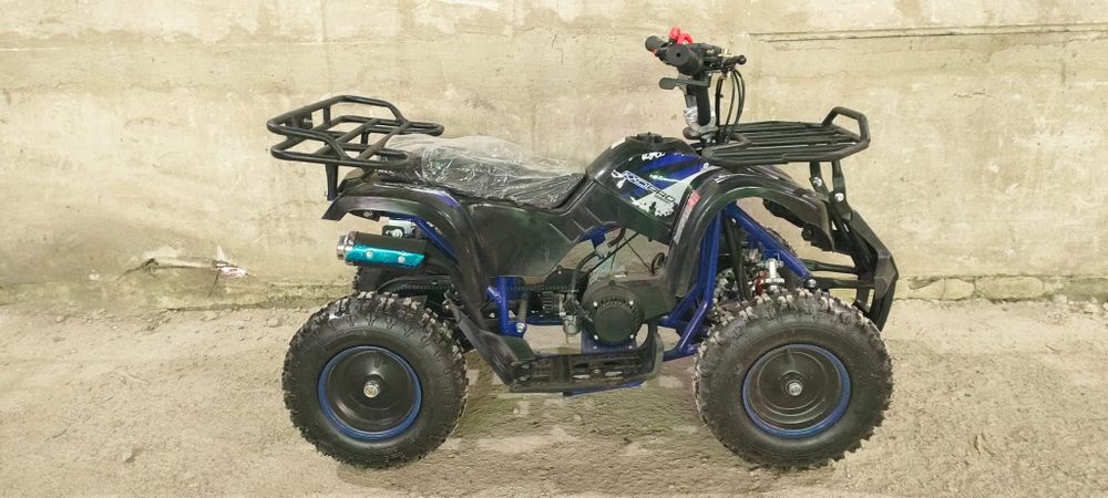 Mini Atv Quad pe benzina in 2 timpi de 49cc cu roti de 6 inch NOU ...