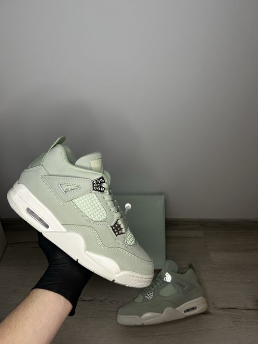 Nike Air Jordan 4 Retro Seafoam Sail (43) Sibiu • OLX.ro