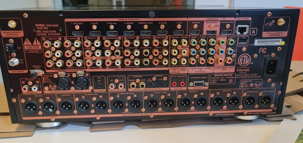 Marantz Av8802a procesor sunet Dolby Atmos / DAC / Preamplificator ...