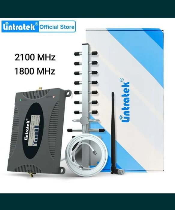 2G 3G Усилитель сотового сигнала репитор GSM repitor сотовой связи: 160 ...