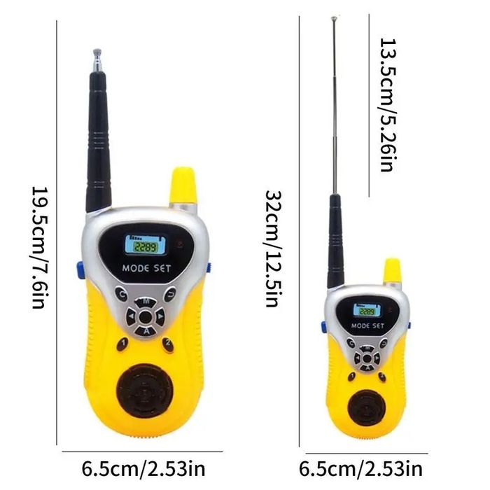 Stații Emisie Recepție Copii Walkie Talkie Set Statii Radio 2buc ...