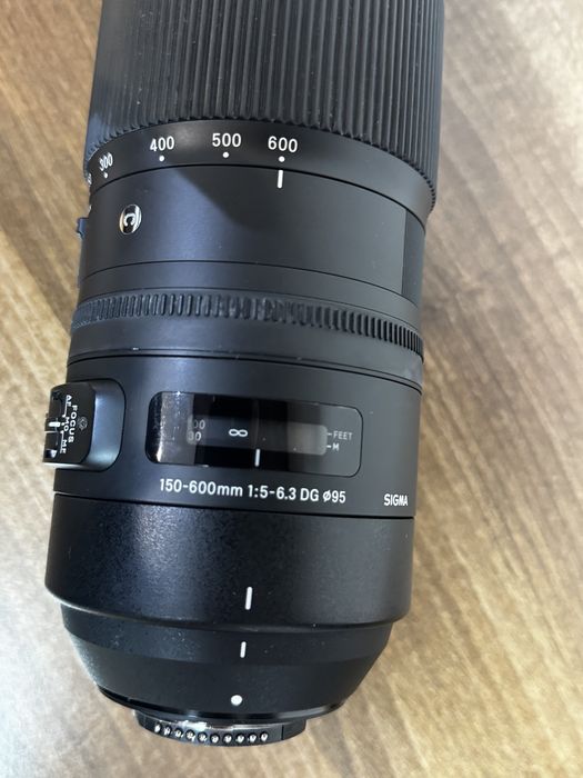 Sigma 150-600mm Obiectiv Foto DSLR F5 Bucuresti Sectorul 3 • OLX.ro