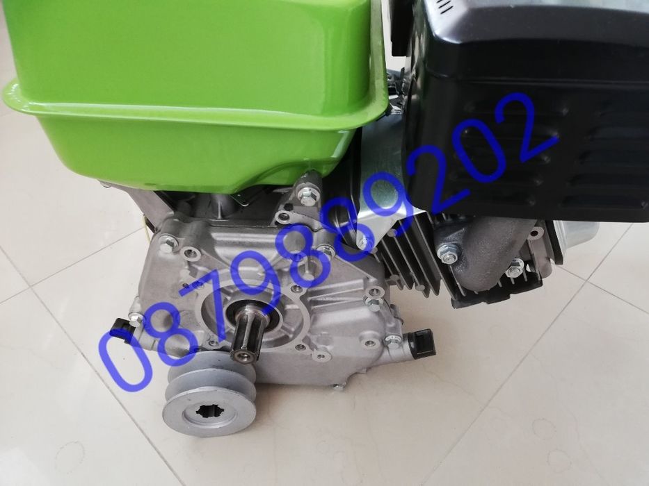 Двигател с шайба, шлици за мотофреза, мотоблок 170F 7 к.с. гр. Пловдив Индустриална зона ...