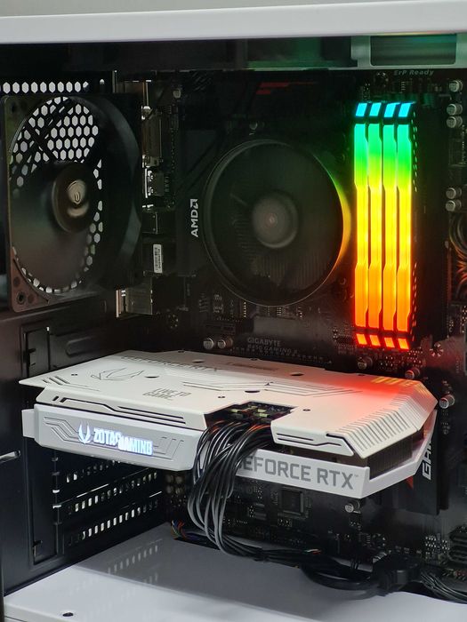 PC RTX 3060Ti Ryzen 3600 32Gb Ram SSD 512 HDD 1TB RGB (Gaming/Editare ...