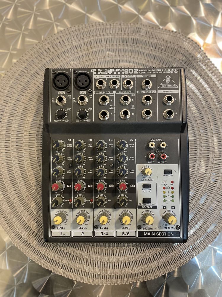 Микшерный Пульт BEHRINGER XENYX 802: 100 у.е. - Студийное оборудование ...
