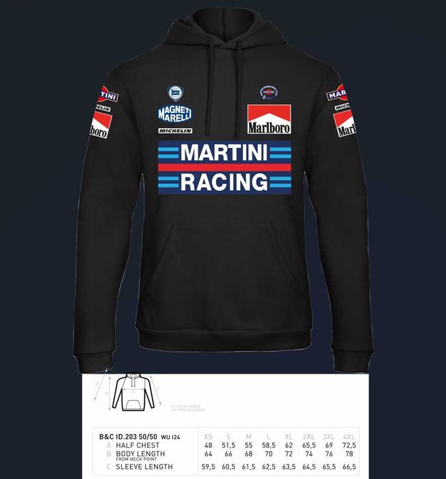 Hanorac Formula 1 Martini Racing fani F1 idee cadou Brates • OLX.ro