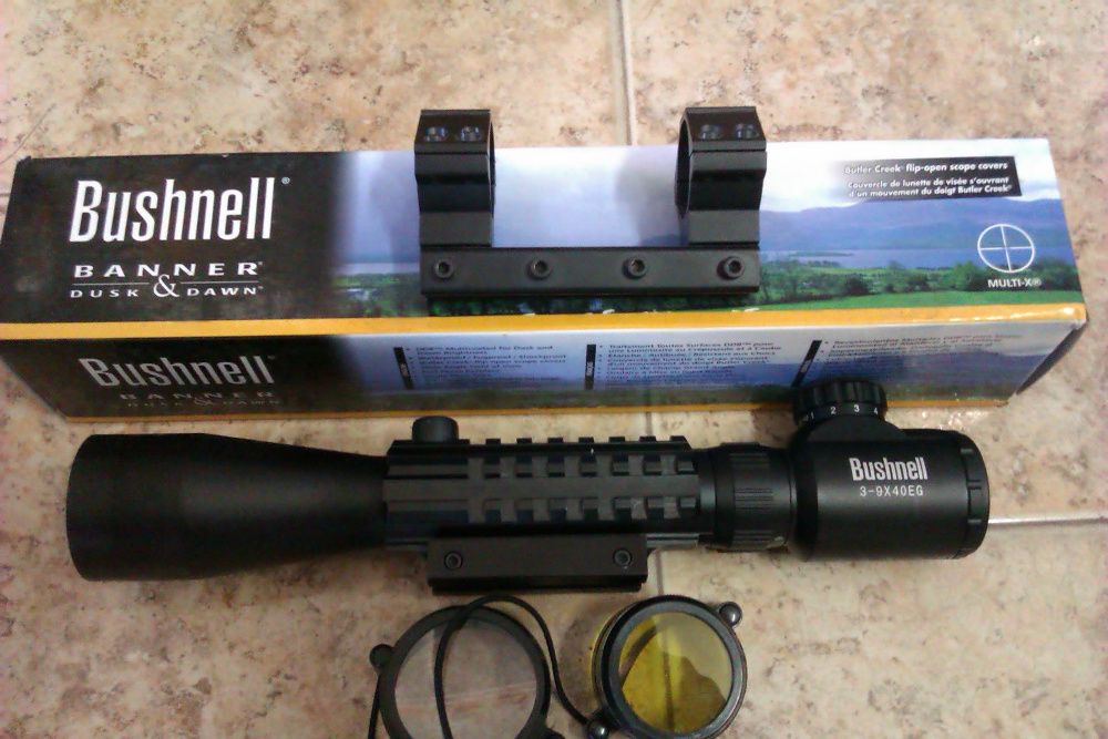 Оптически прицел,оптика Bushnell 3-9x40eg Нови гр. Пловдив Коматево ...