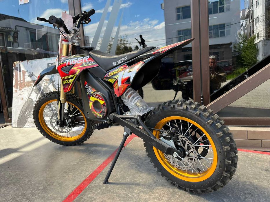 MotoCross Electric TIGER 14/12″ ECO 1300W // ACUM SI PLATA IN RATE ...