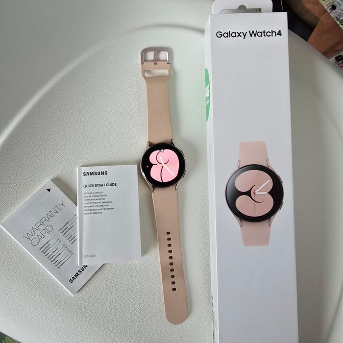 Galaxy Watch 4 40mm SM-R860 Roz Gold Somn Puls Fitness Inot Bucuresti ...