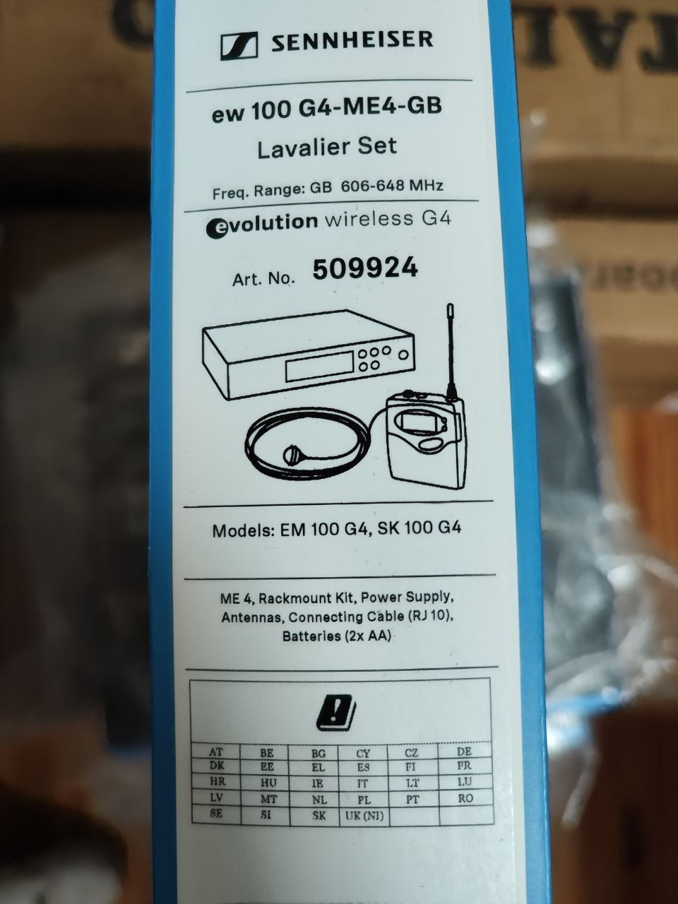 Sennheiser EW 100 G4-ME4 GB: 606: 1 500 у.е. - Прочая аудиотехника ...