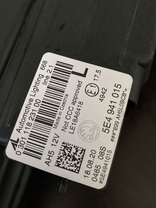 Far stanga full led Skoda Octavia 4 dupa 2020 cod 5E4941015 Bucuresti ...