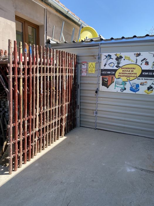 Inchiriez panouri doka , popi metalici ,schela ,tubulatura moloz,lift ...