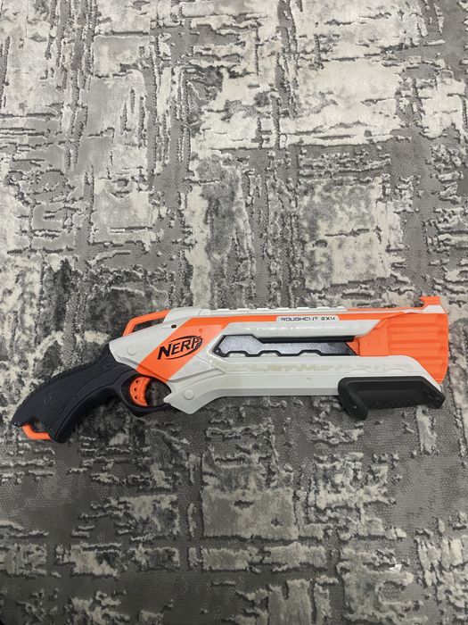 Nerf N-Strike Elite Rough Cut 2×4 ca NOU + 80 gloanțe ! Negociabil ...