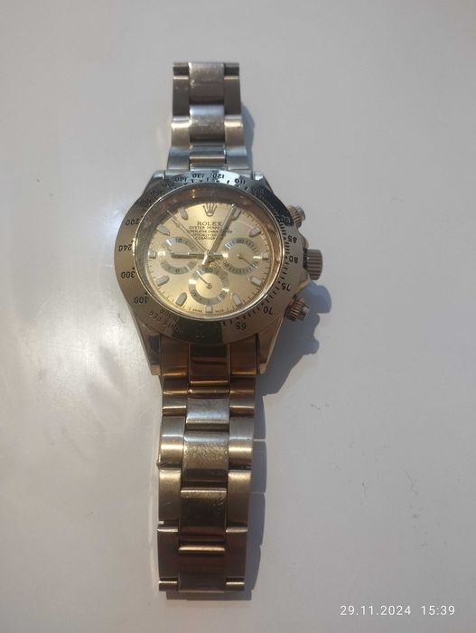 Rolex Daytona Gold vip made swiss гр. Бургас Пристанище Бургас • OLX.bg