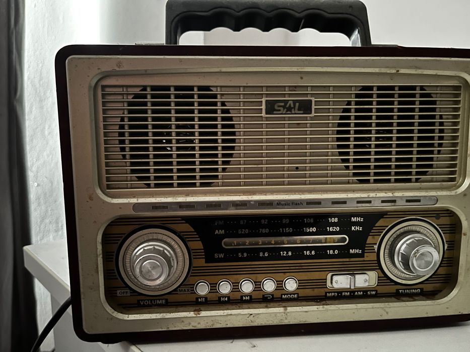 Boxa radio portabila retro, Sal RRT3B, bluetooth, 6W, USB, 3 benzi ...