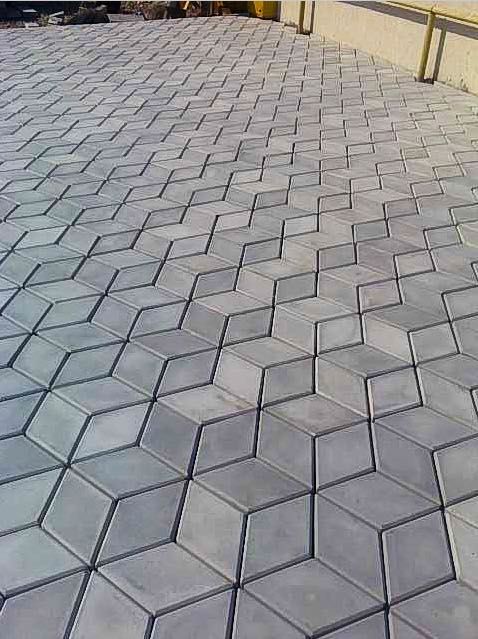 Pavaj Pavele Pavaje model Romb 3D. Pentru gradina si piscina Magurele ...