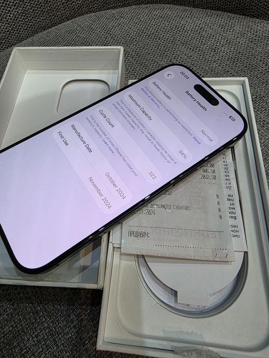 Iphone 16 pro 128g гр. Пловдив Каменица 1 • OLX.bg