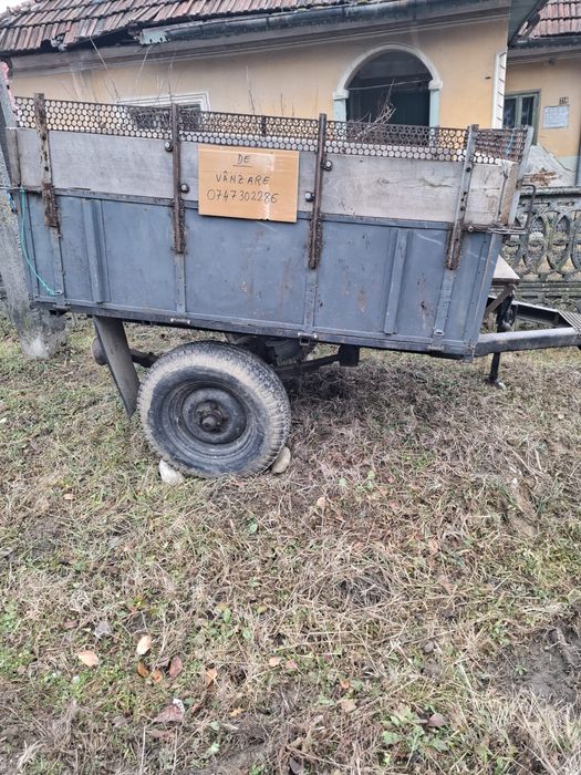 Remorca tractor cu axă de ARO Rosia de Amaradia • OLX.ro